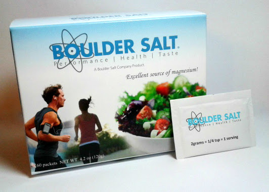 Boulder Salt drink mix is designed to mirror the body's electrolyte ...