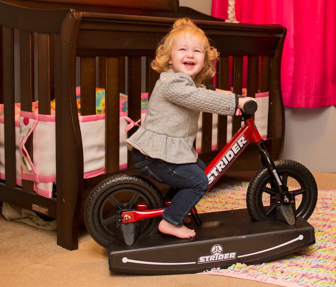 Strider Bikes offers Rocking Base to get babies started on a lifetime ...