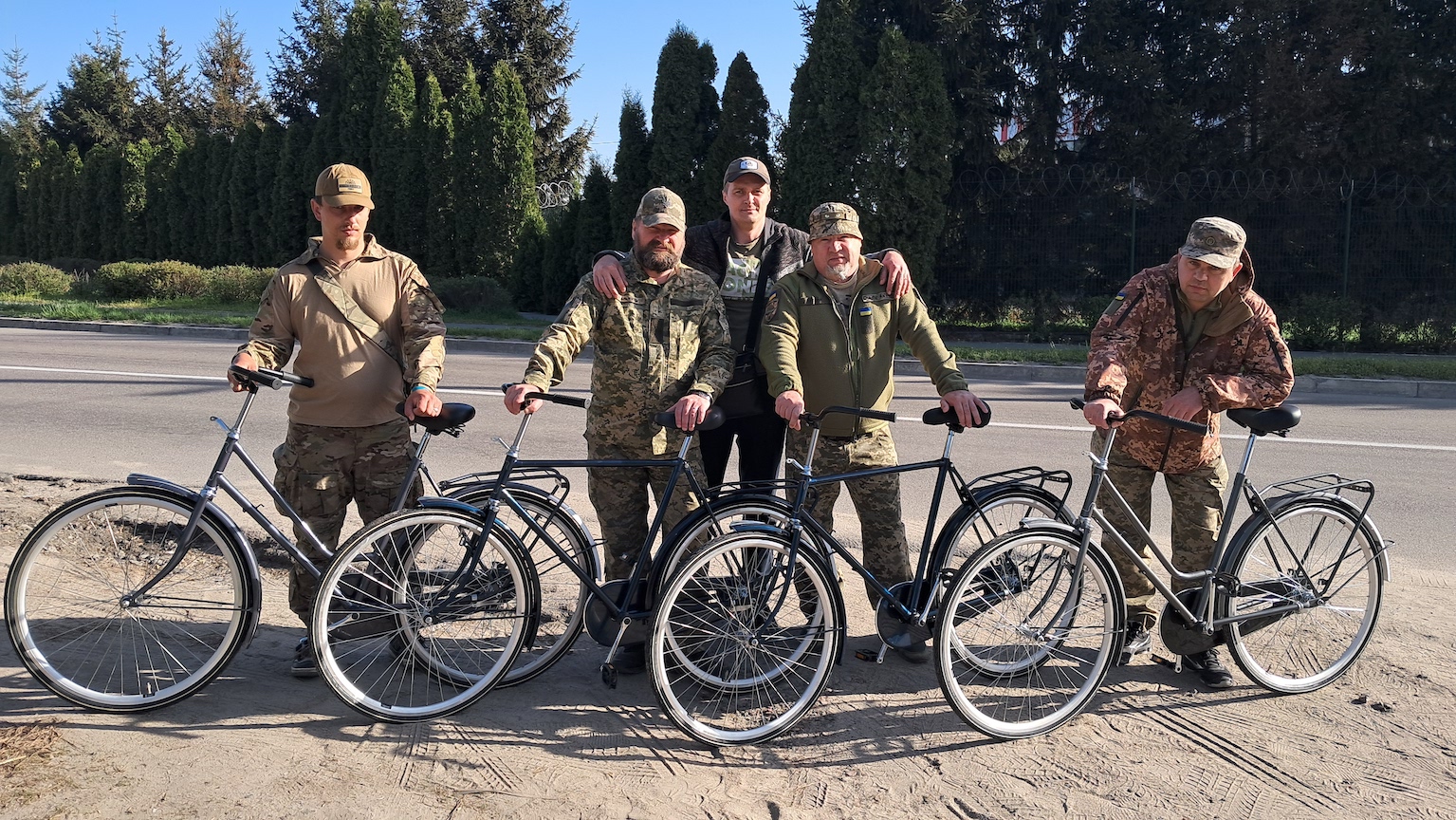 Doug Fattic builds Ukraine Bicycle Project one frame and bike at a time ...