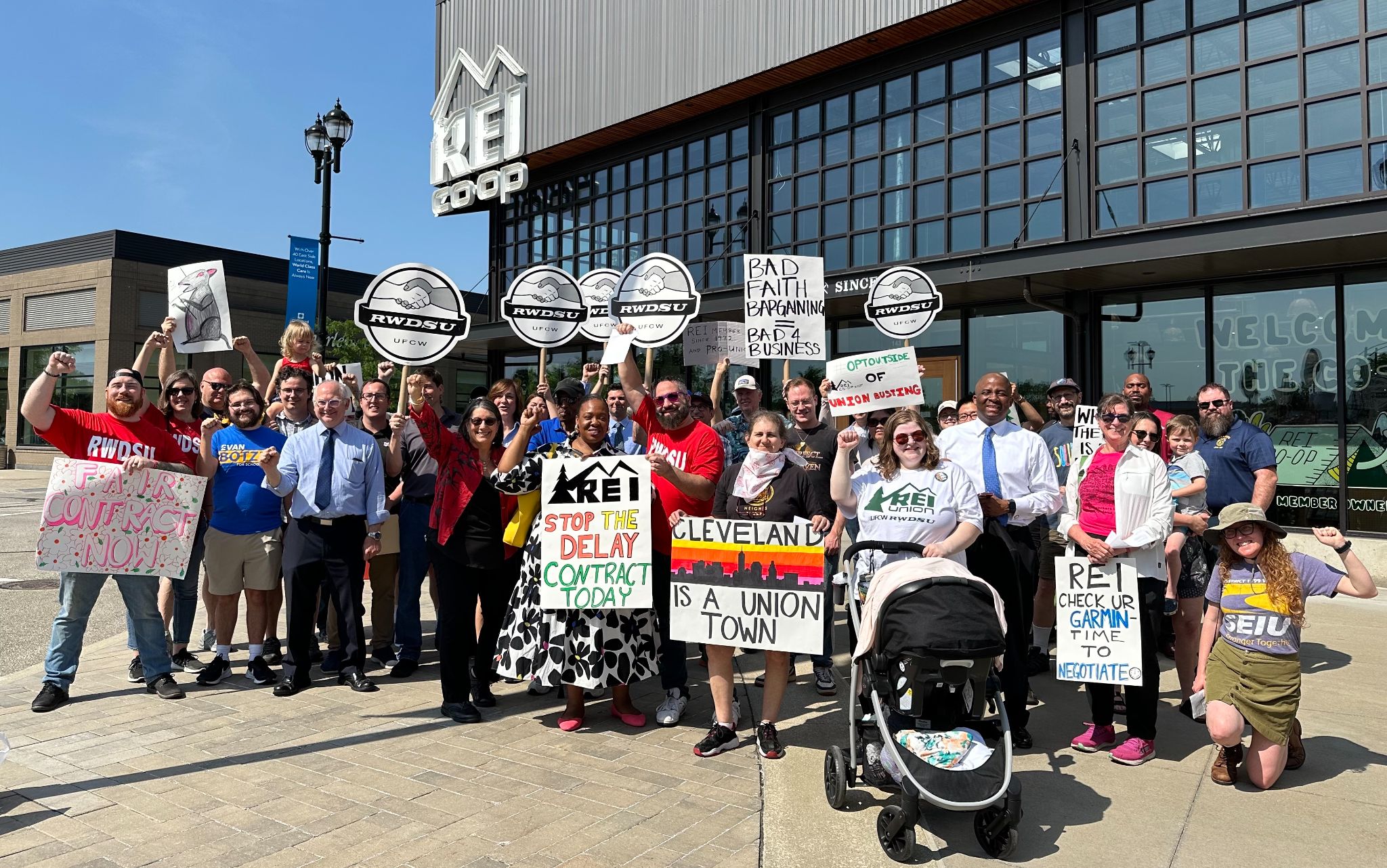 REI union to hold rally in New York demanding company bargain in good ...