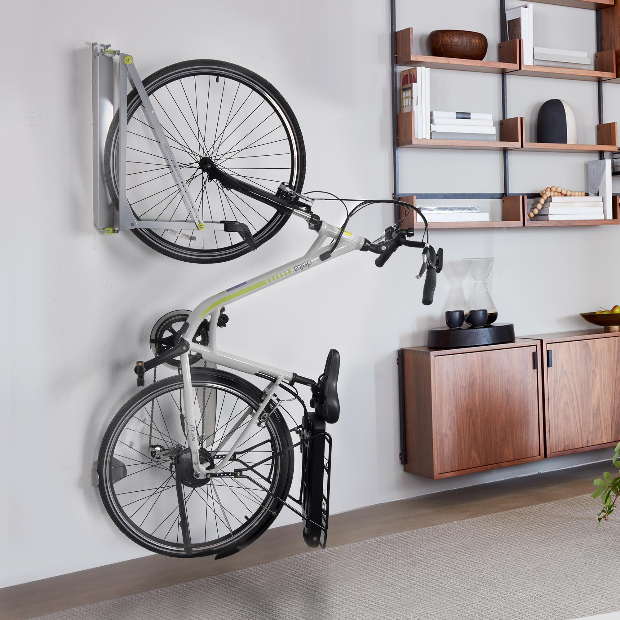Delta offers lift-assist bike storage rack | Bicycle Retailer and ...