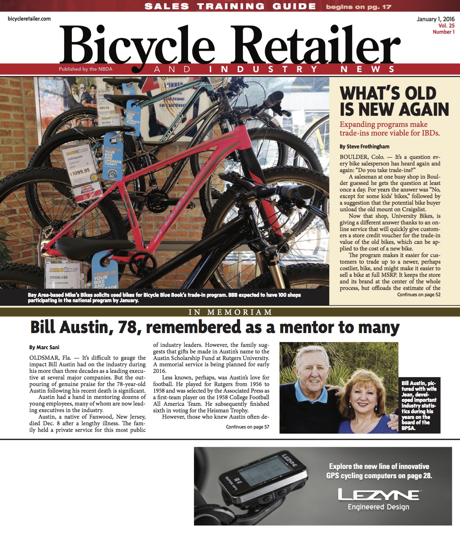 January 1, 2016 | Bicycle Retailer and Industry News