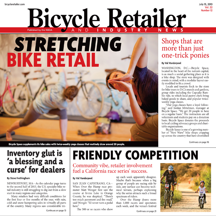 July 15, 2013 | Bicycle Retailer and Industry News