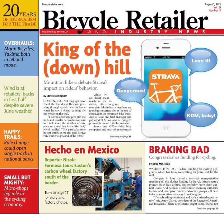 August 1, 2012 | Bicycle Retailer and Industry News