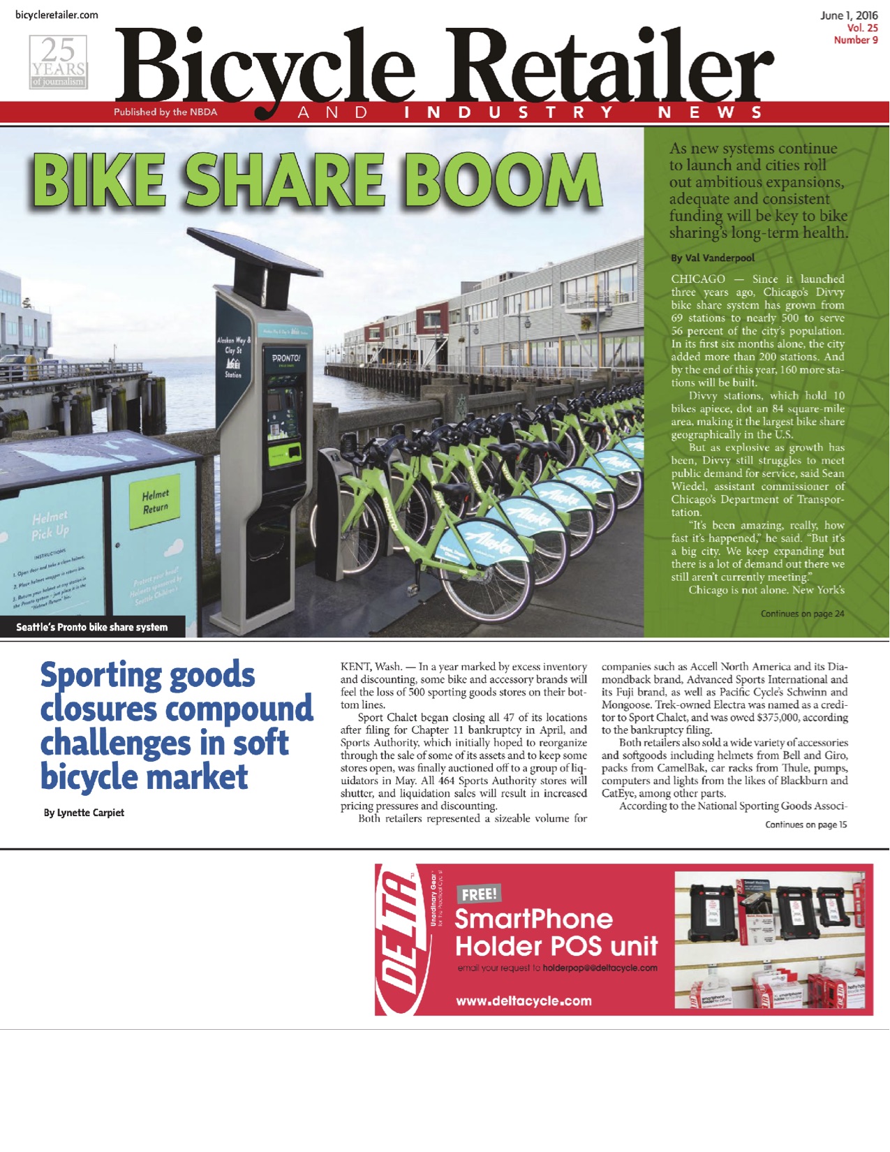 June 1, 2016 | Bicycle Retailer and Industry News