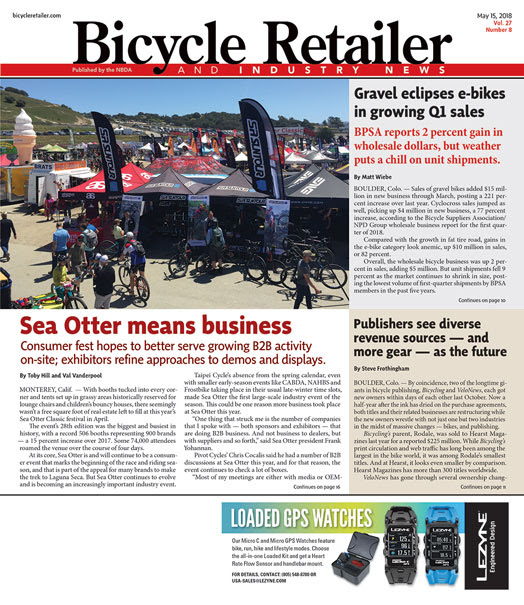 May 15, 2018 | Bicycle Retailer and Industry News