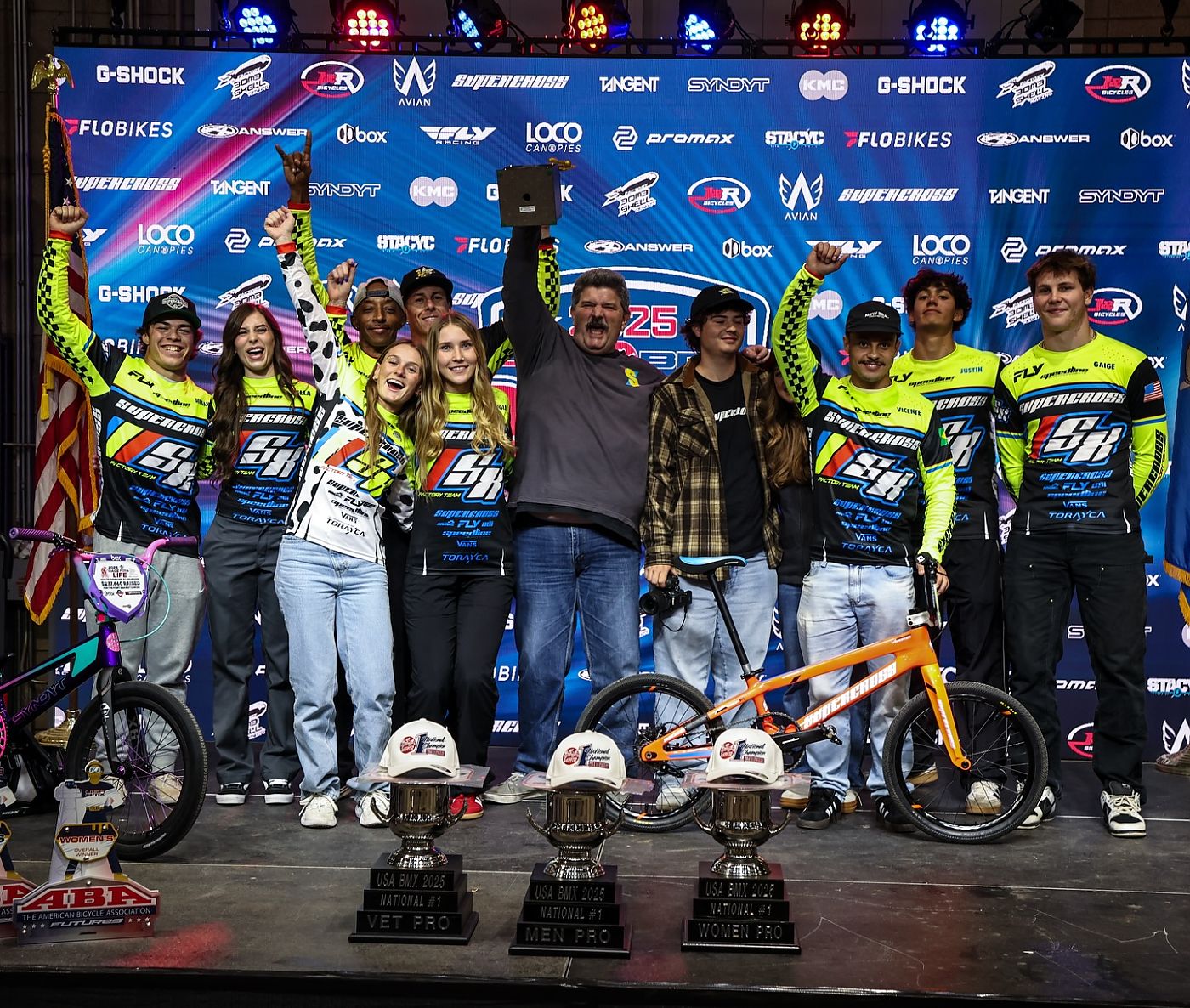 Supercross BMX Picks up Record Breaking 8th Golden Crank for Bike of ...