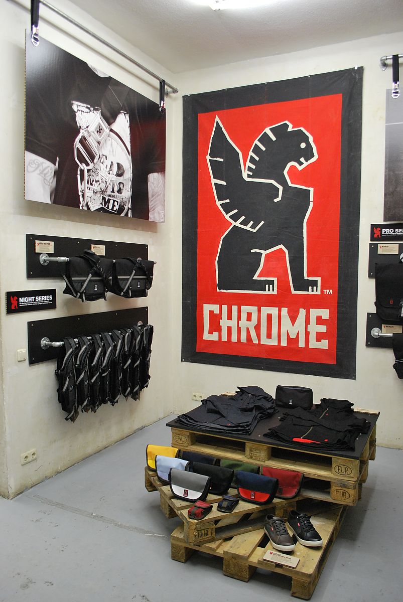 Chrome opens pop-up store in Berlin | Bicycle Retailer and Industry News