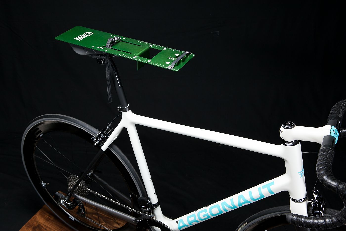 Abbey delivering saddle position measurement tool | Bicycle Retailer ...