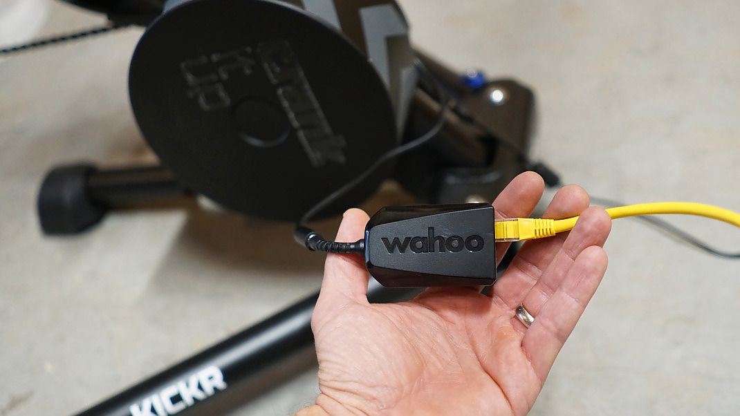 Wahoo's Direct Connect accessory allows hardwired connection to KICKR ...