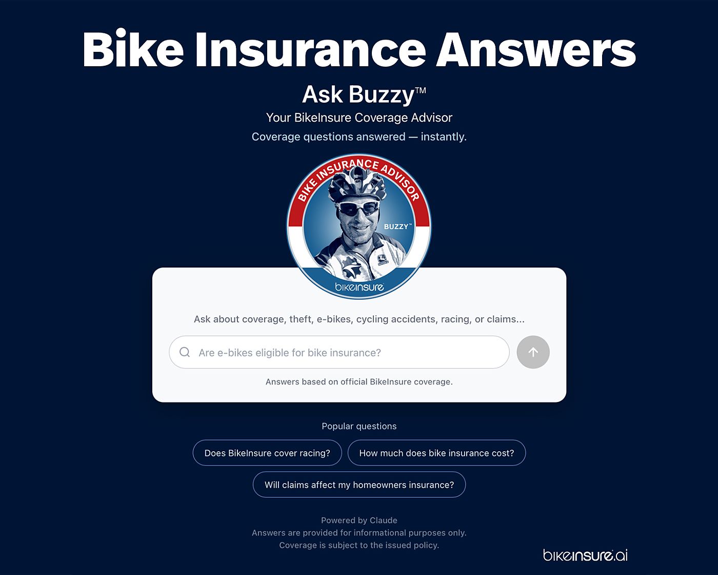 BikeInsure Launches "Buzzy" AI — The Smart Bike Insurance Advisor for ...