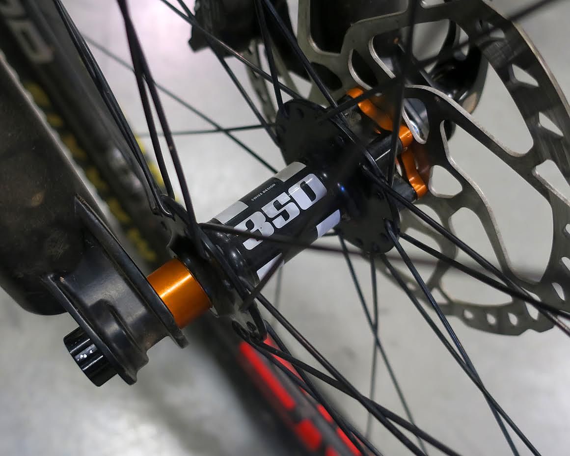 MRP offers kits to adapt DT front hubs to Boost spacing | Bicycle ...