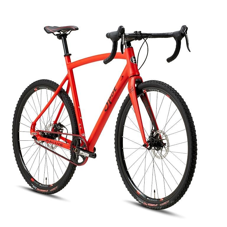 Spot updates singlespeed 'cross bike with bold colors and red Gates ...