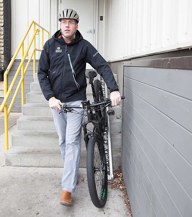 Bike Fixation introduces Stair Access Ramp | Bicycle Retailer and ...