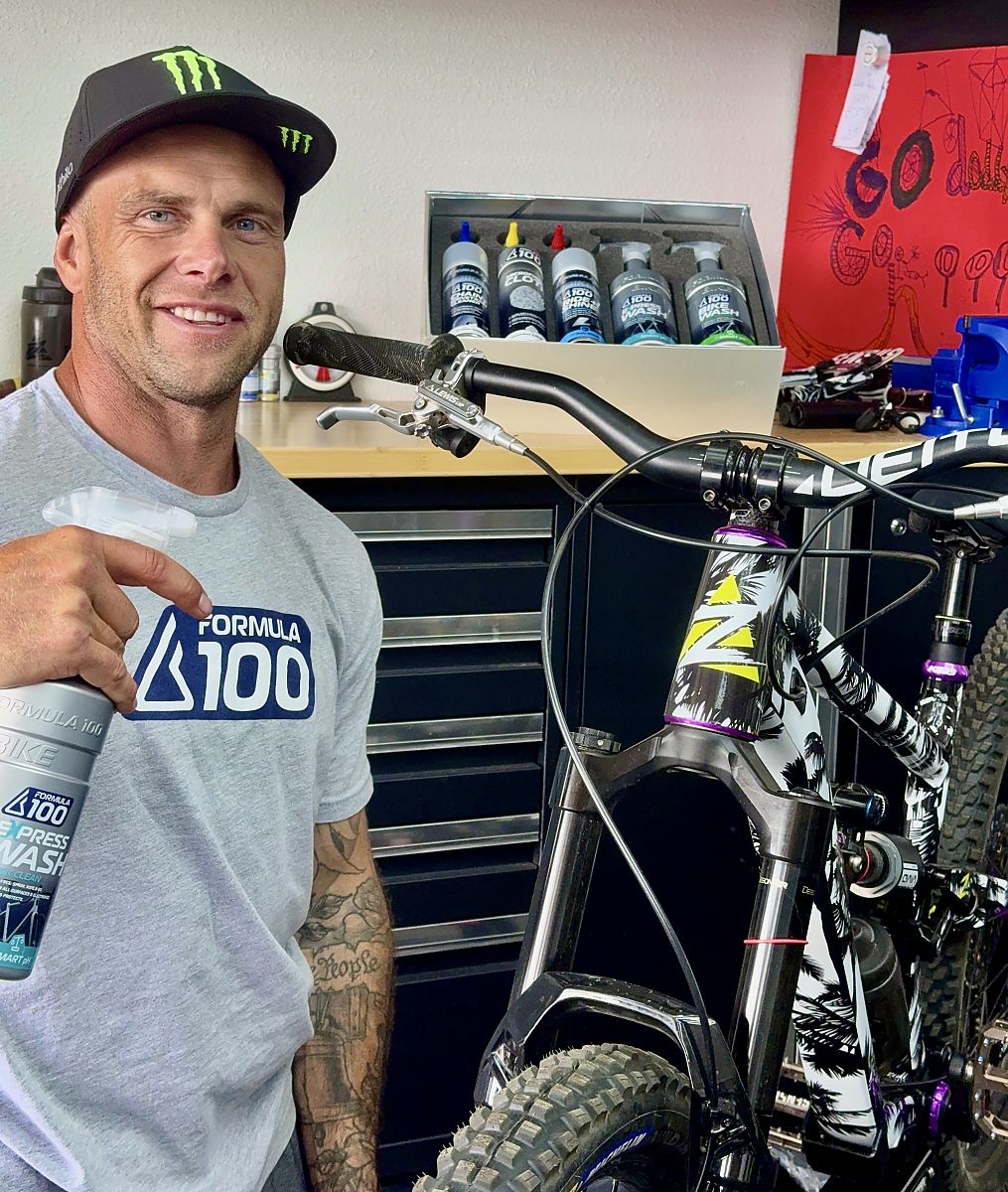 Formula 100 Welcomes Freeride Mountain Bike Icon Cam Zink to Pro Team ...