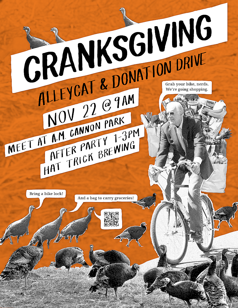 Annual Cranksgiving food drive already off to record start | Bicycle ...