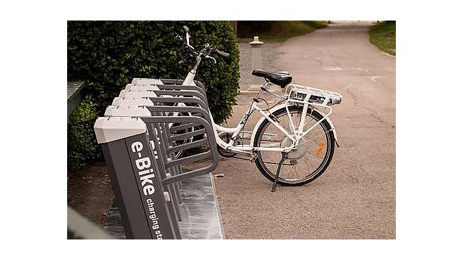 Saris Infrastructure releases public e-bike charger station | Bicycle Retailer and Industry News