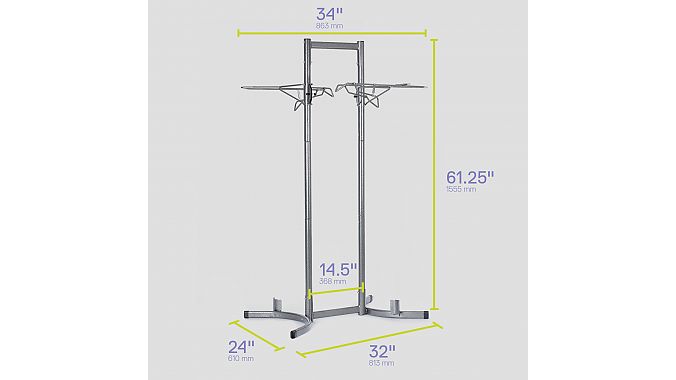 Delta launches new vertical, freestanding bike and e-bike storage rack ...